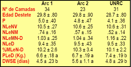 Diseño de las parideras, época y número de partos: efectos sobre la productividad de las cerdas ...